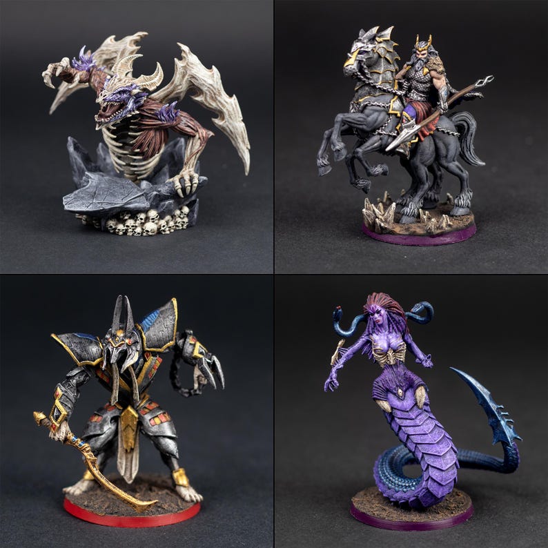 Professionally Painted Sword and Sorcery Ancient Chronicles Board Game ...