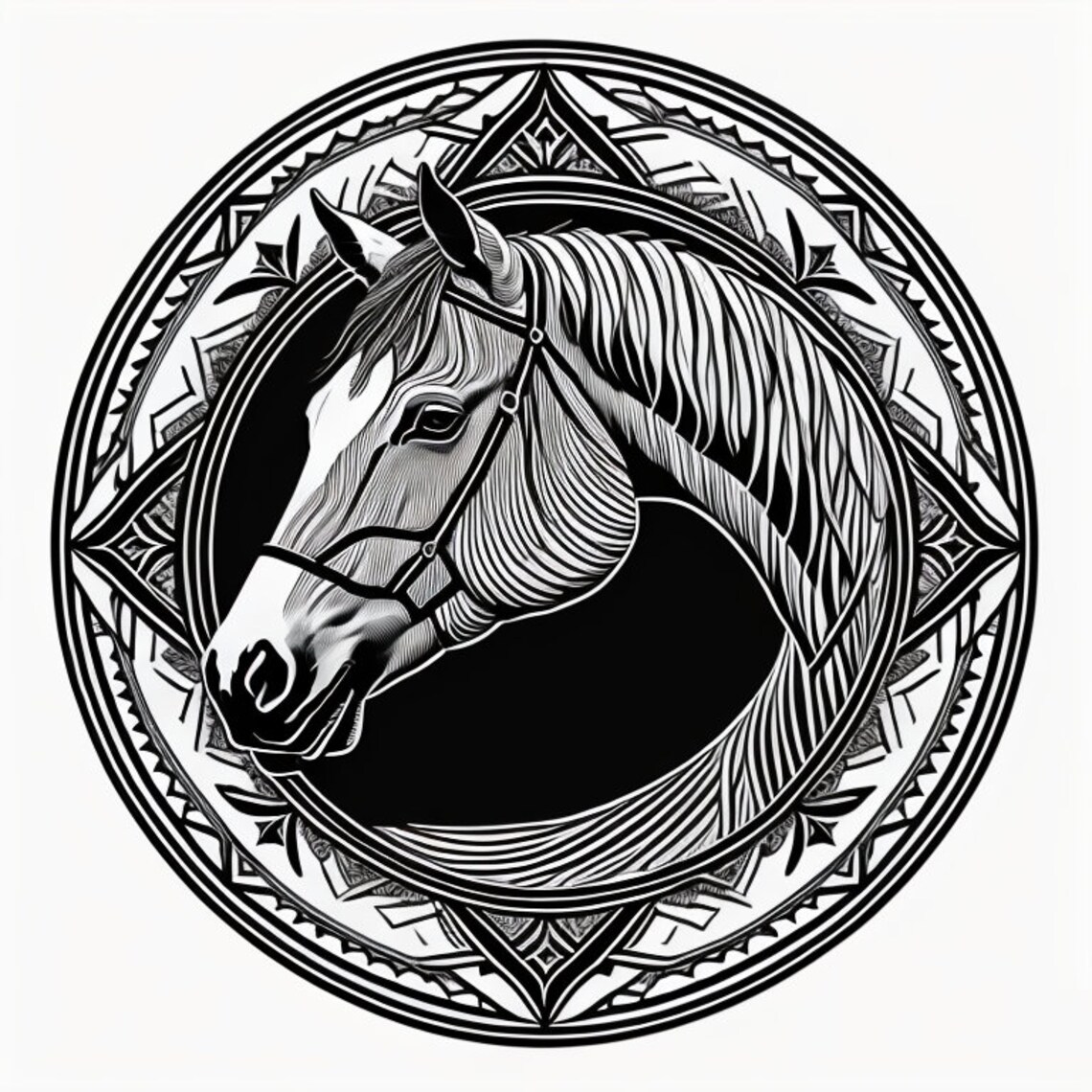 2 Images 4 Files Mandy and Bella Mandala Artwork and Coloring Page for ...