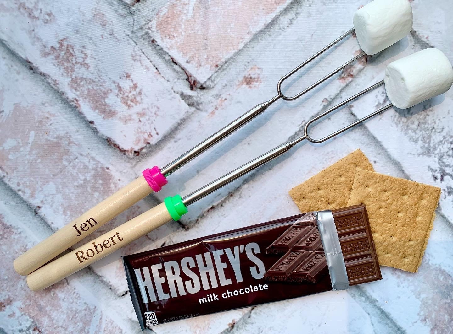 Telescoping Smores skewers | Etsy