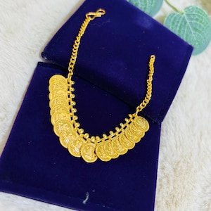 Mataji Jewellery Ginni /coin Necklace/ Mata Rani Necklace/ Mandir Pooja ...