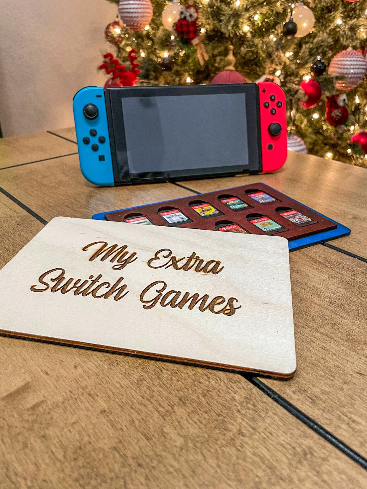 Switch Game Storage SVG Ai Laser Cut Files INSTANT - Etsy