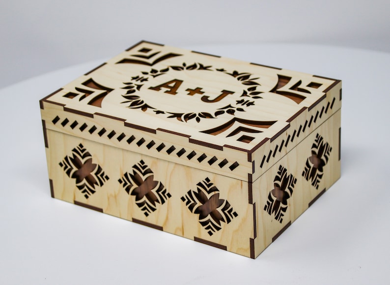 Keepsake Box SVG + Ai Laser Cut Files -- INSTANT DOWNLOAD - Etsy New ...