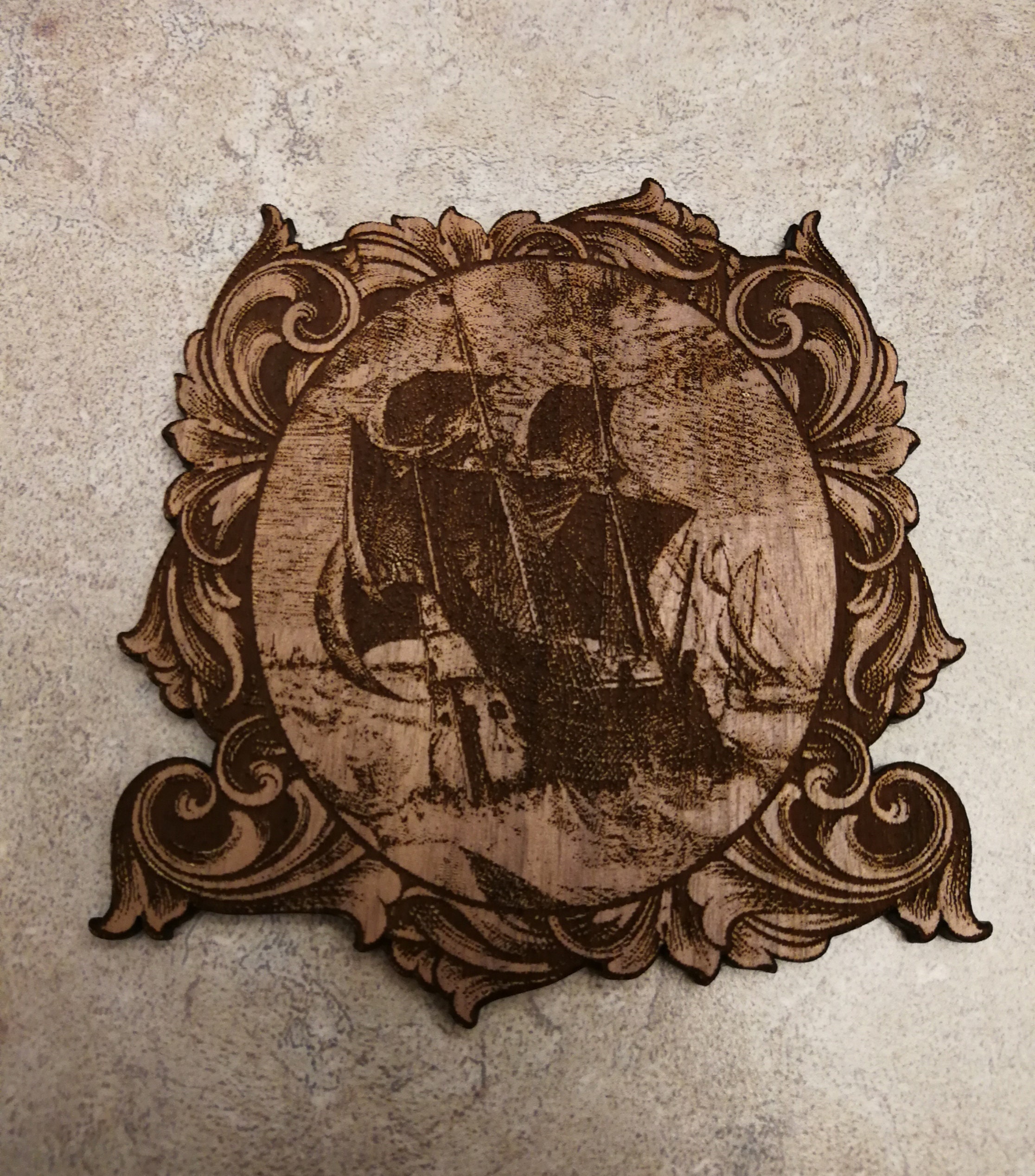 Boat Scrolls SVG Ai Laser Cut Files INSTANT DOWNLOAD - Etsy