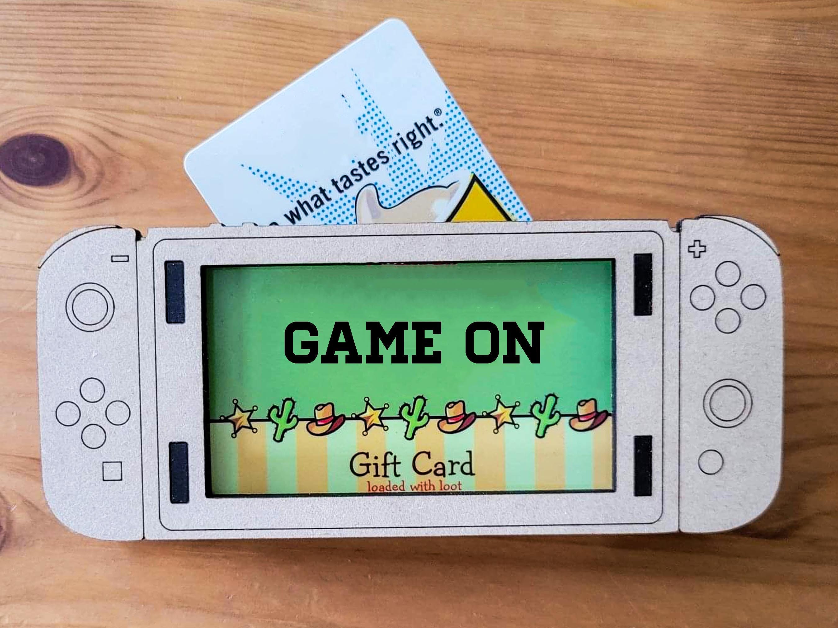 Gamer Gift Card Holder SVG Ai Laser Cut Files INSTANT - Etsy Canada