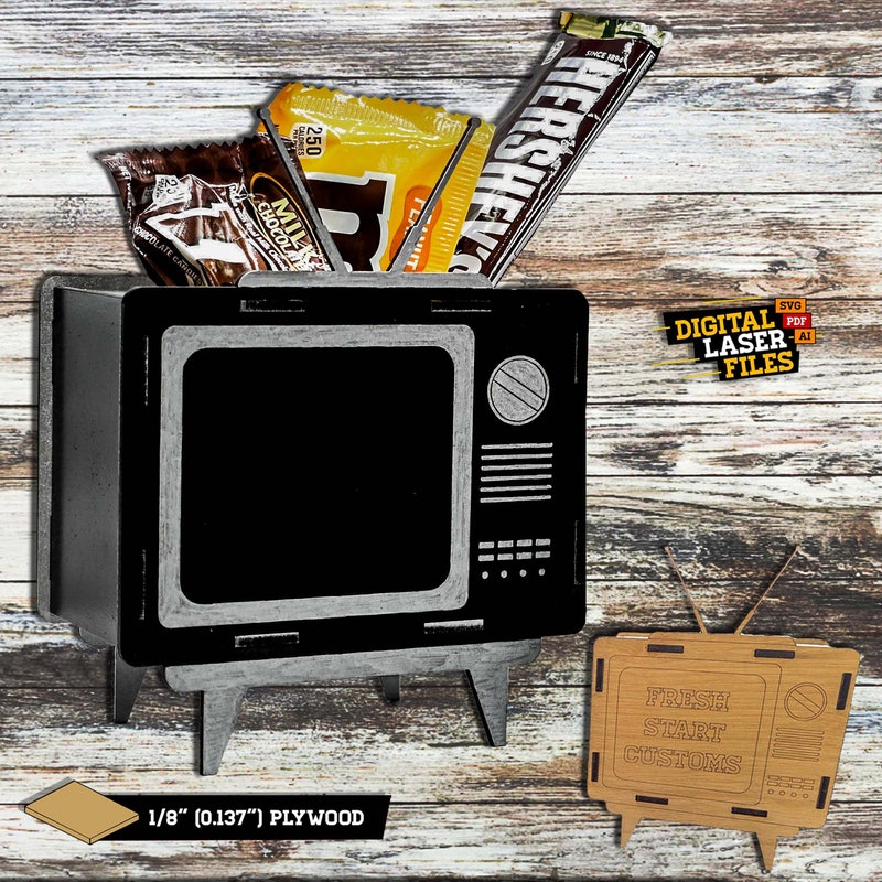 Laser Cut Tv - Etsy