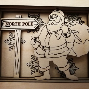 North Pole Box SVG + Ai Laser Cut Files -- INSTANT DOWNLOAD - Etsy