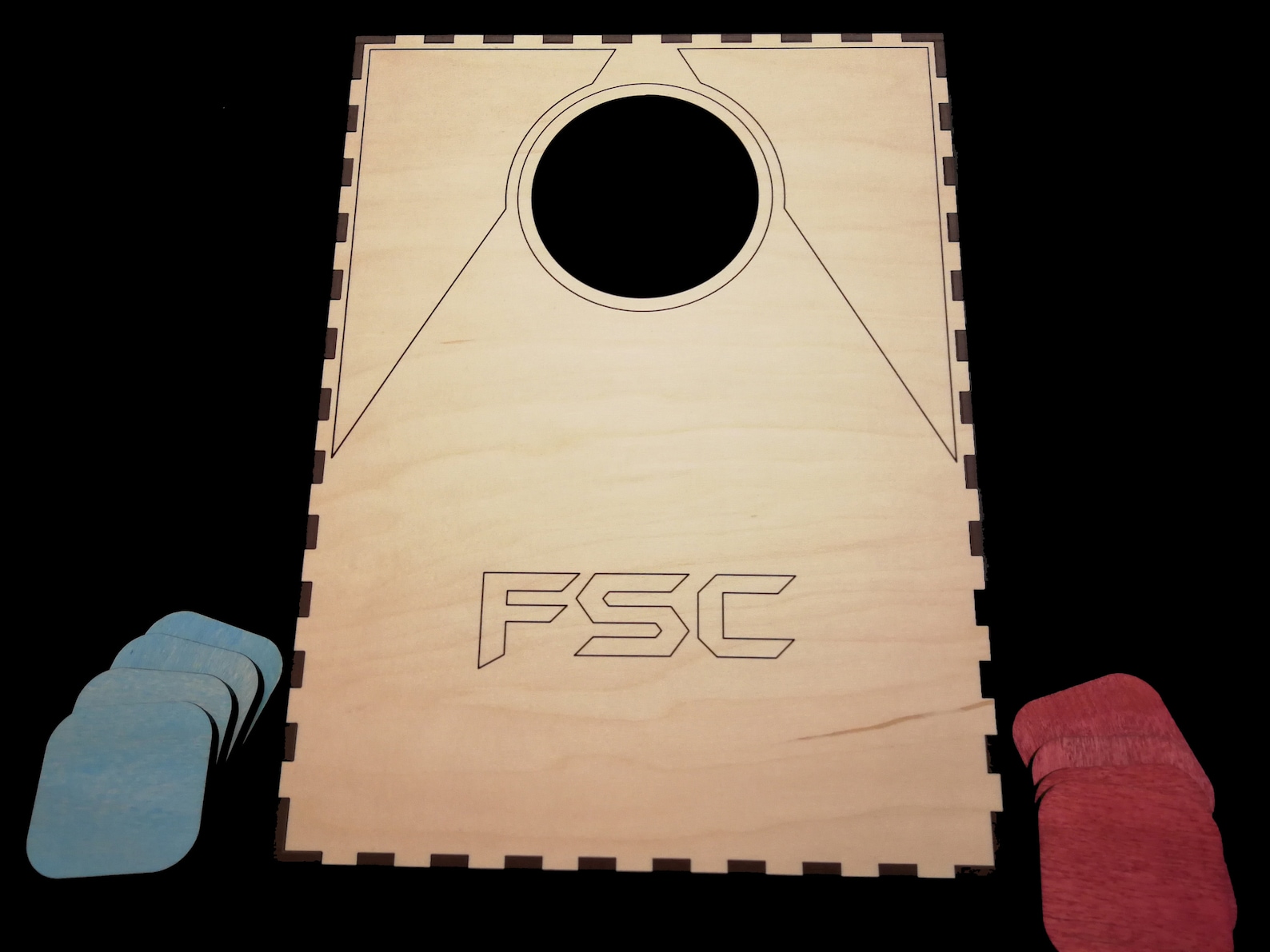 Cornhole Set SVG + Ai Laser Cut Files -- INSTANT DOWNLOAD - Etsy Canada