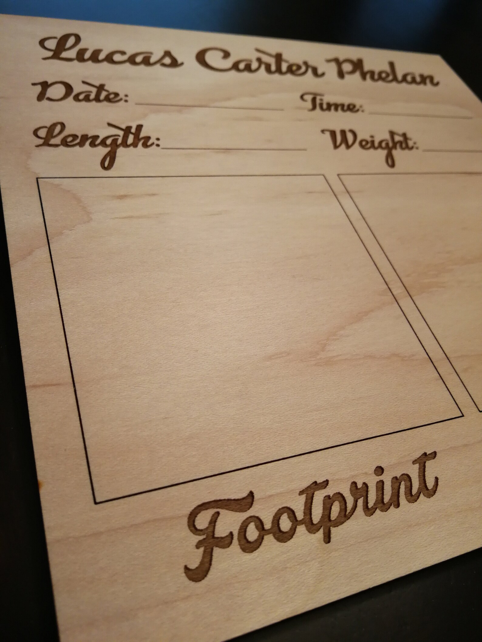 Baby Memory Board Svg Ai Laser Cut Files INSTANT DOWNLOAD | Etsy