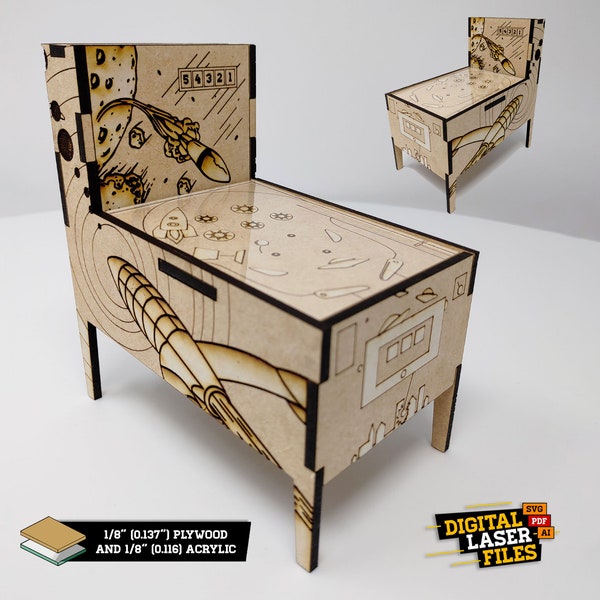 Laser Cut Pinball Files - Etsy