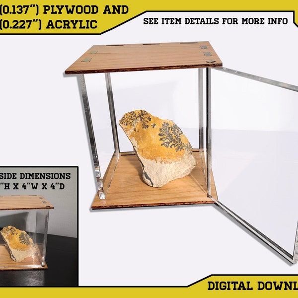 Acrylic Display Case Svg - Etsy