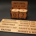 Cube Countdown SVG + Ai Laser Cut Files -- INSTANT DOWNLOAD - Etsy