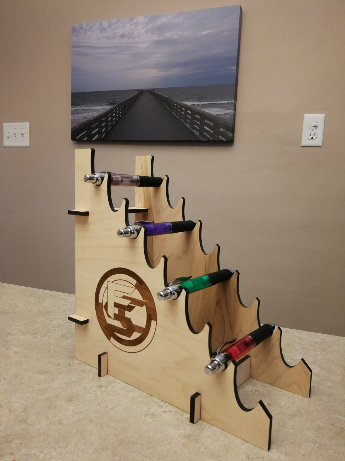 Display Stand SVG + Ai Laser Cut Files -- INSTANT DOWNLOAD - Etsy