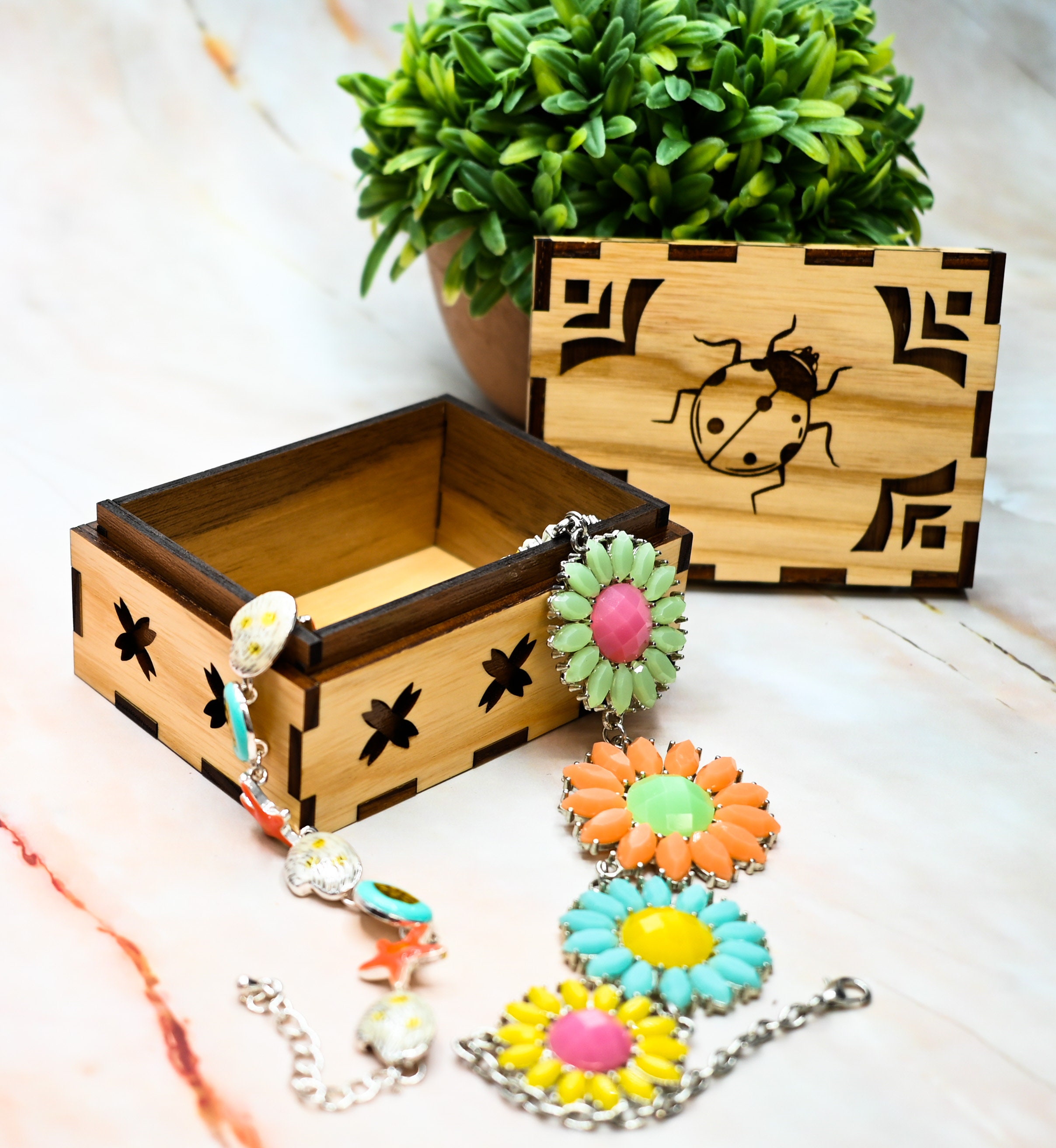 Small Keepsake Box SVG Ai Laser Cut Files INSTANT | Etsy