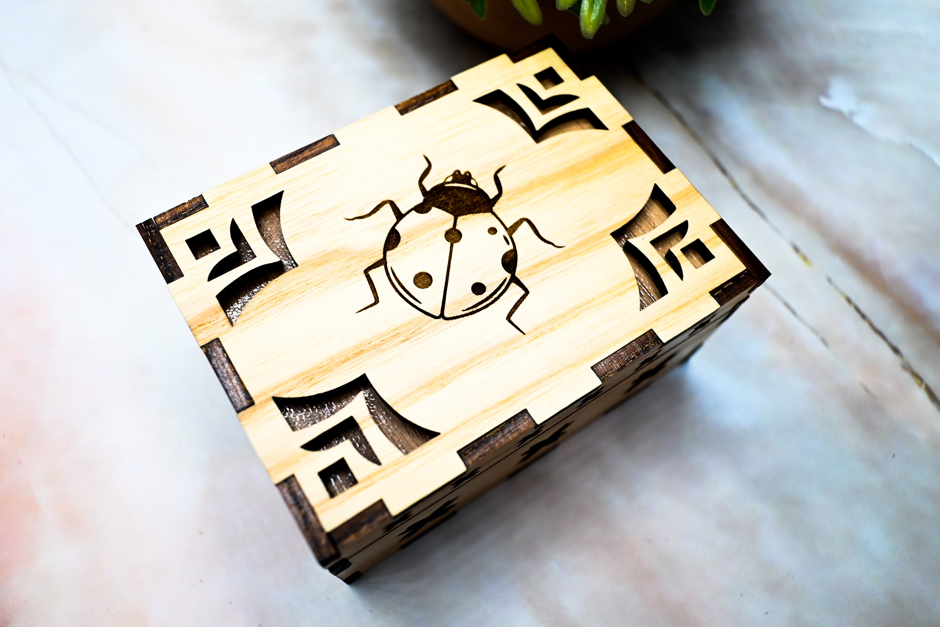 Small Keepsake Box SVG Ai Laser Cut Files INSTANT | Etsy