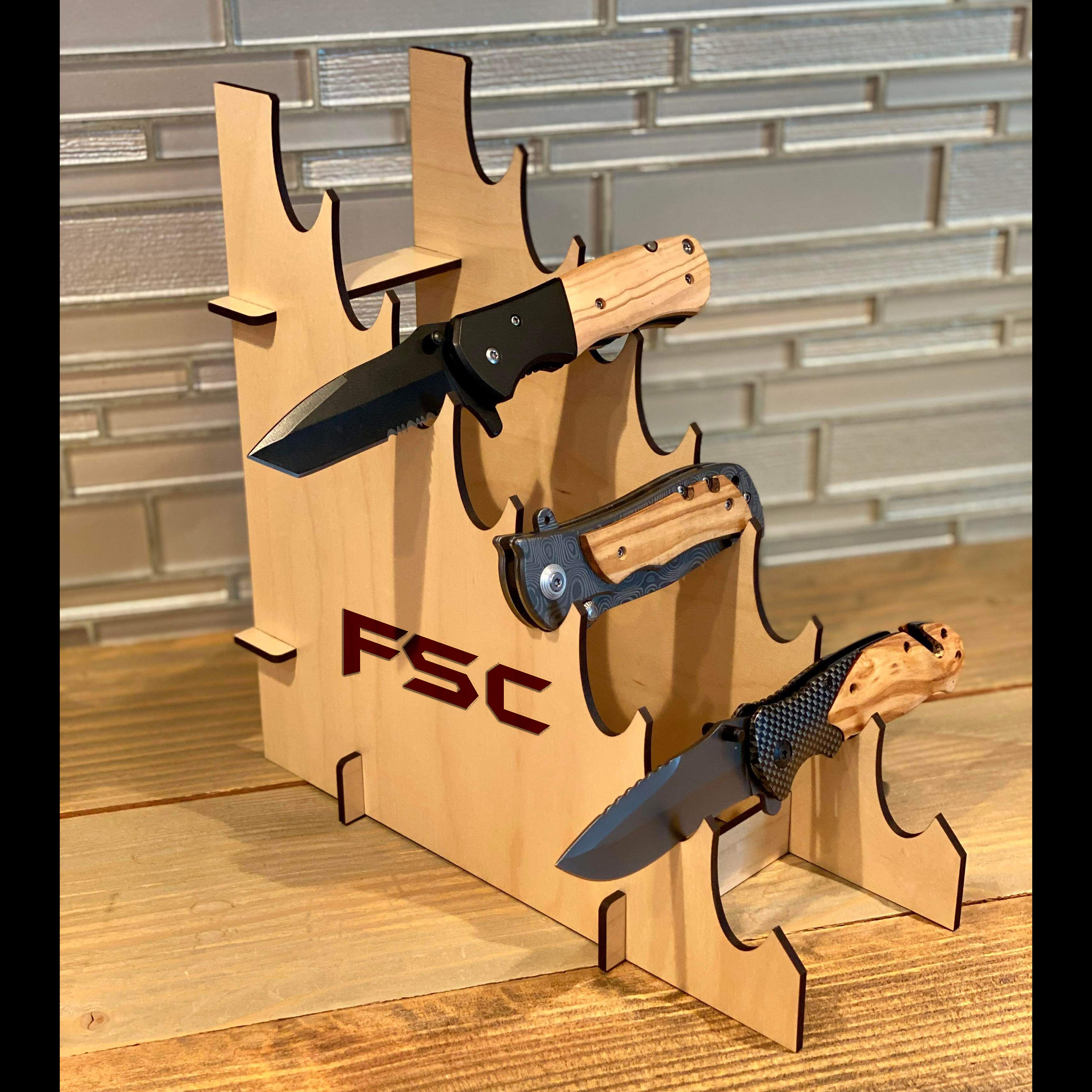 Knife Display Stand SVG Ai Laser Cut Files INSTANT - Etsy Australia