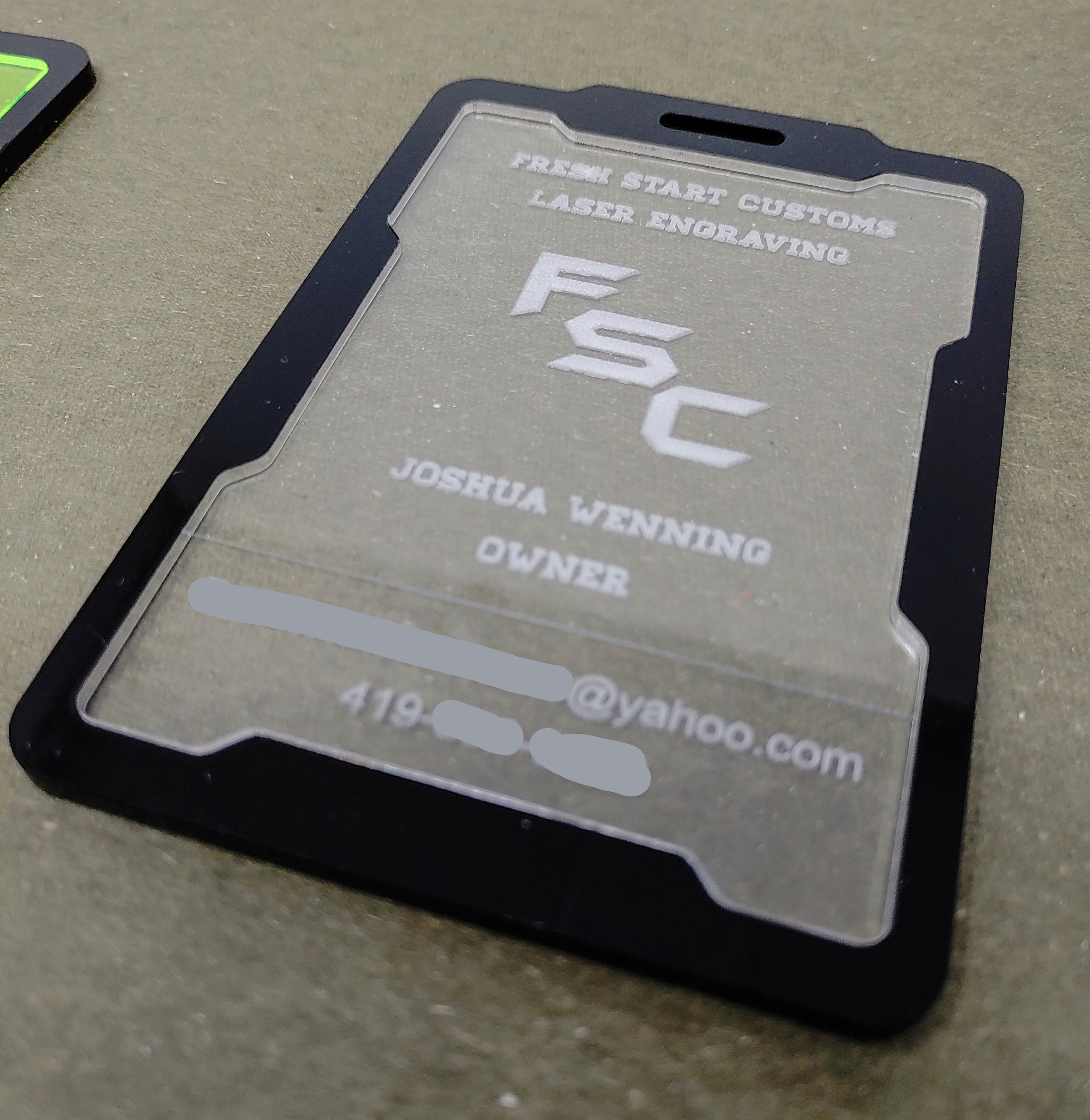 ID Badges Svg + Ai Laser Cut Files -- INSTANT DOWNLOAD - Etsy