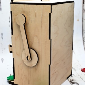 XL Slot Machine Box Svg + Ai Laser Cut Files -- INSTANT DOWNLOAD - Etsy ...