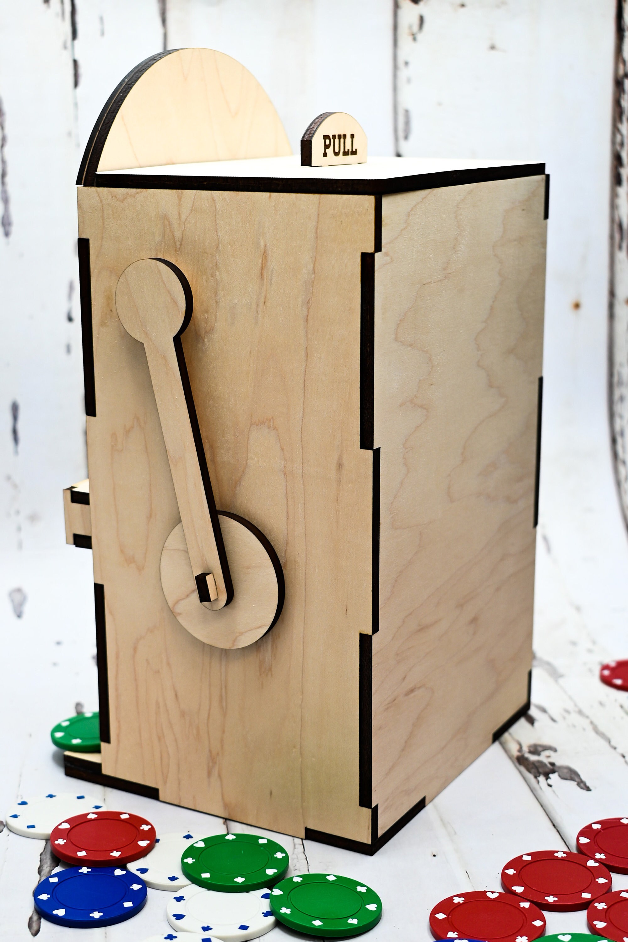 XL Slot Machine Box Svg Ai Laser Cut Files INSTANT | Etsy