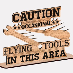 Flying Tools Sign SVG Ai Laser Cut Files INSTANT DOWNLOAD - Etsy