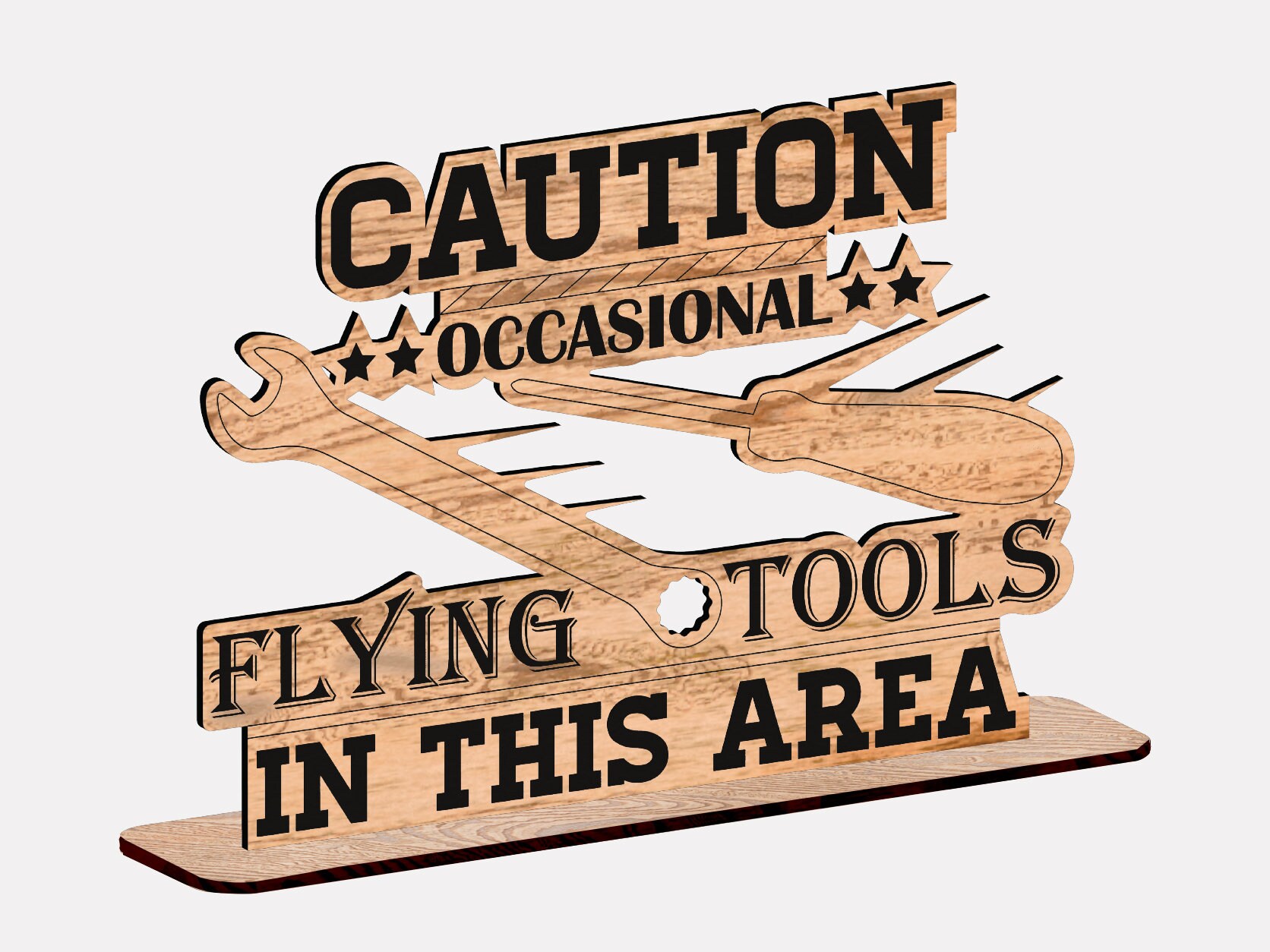 Flying Tools Sign SVG Ai Laser Cut Files INSTANT DOWNLOAD - Etsy Ireland