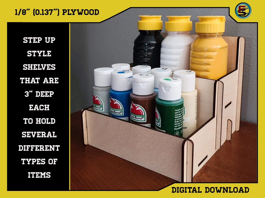 Small Step up Display SVG Ai Laser Cut Files INSTANT - Etsy