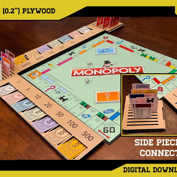 Monopoly Svg - Etsy