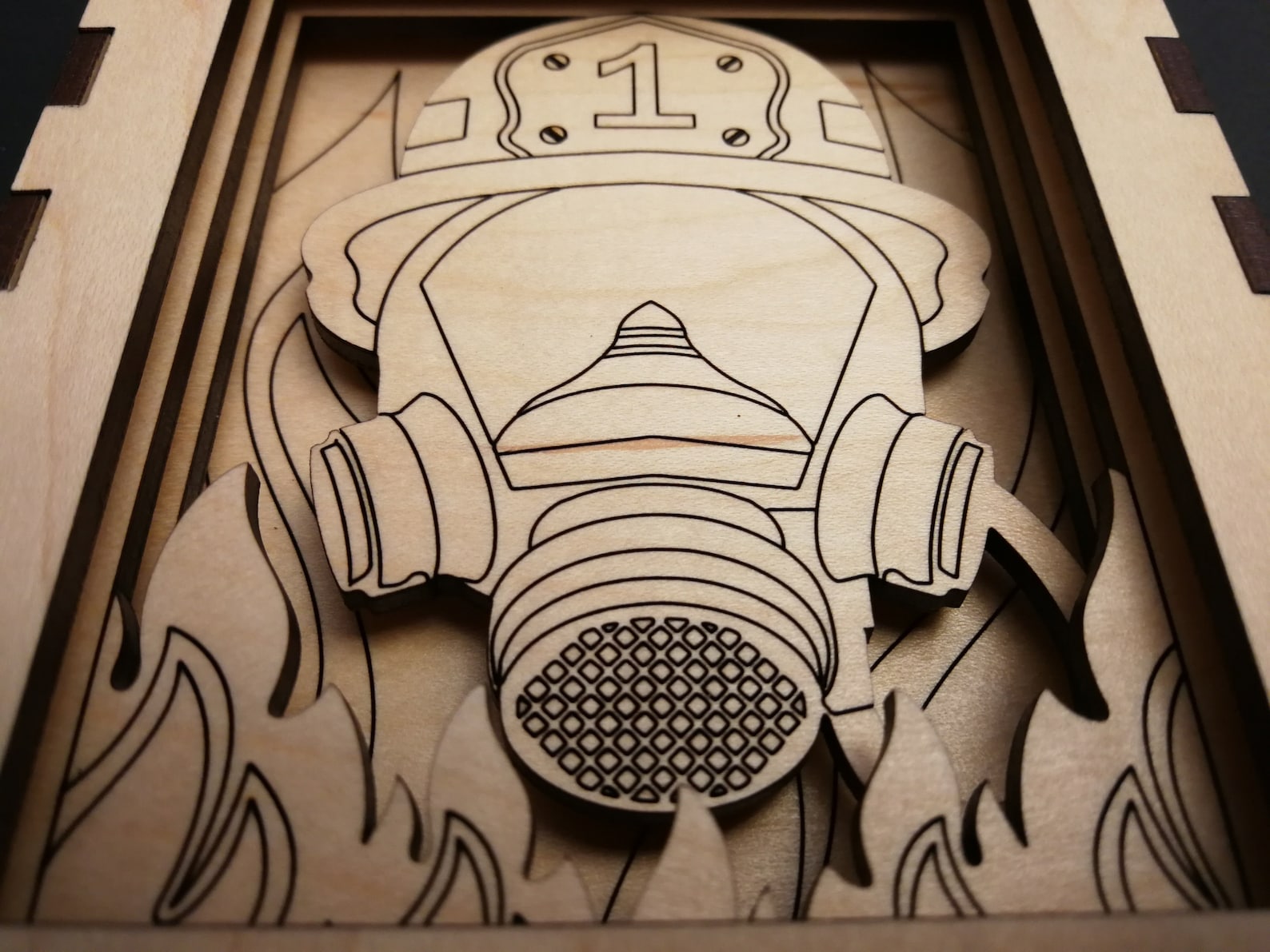 Fire Department Box SVG Ai Laser Cut Files INSTANT - Etsy