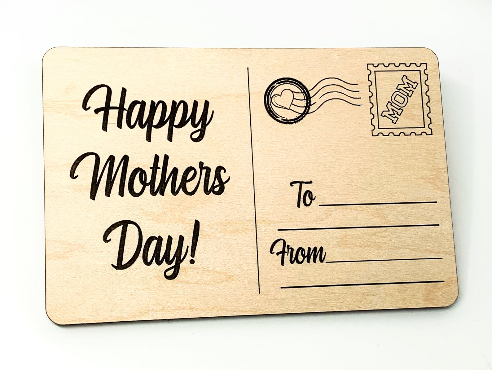 Postcards 4 Pack SVG Ai Laser Cut Files INSTANT DOWNLOAD | Etsy