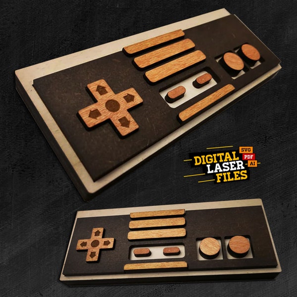 Nes Controller Svg - Etsy