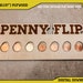 Penny Flip SVG + Ai Laser Cut Files -- INSTANT DOWNLOAD - Etsy