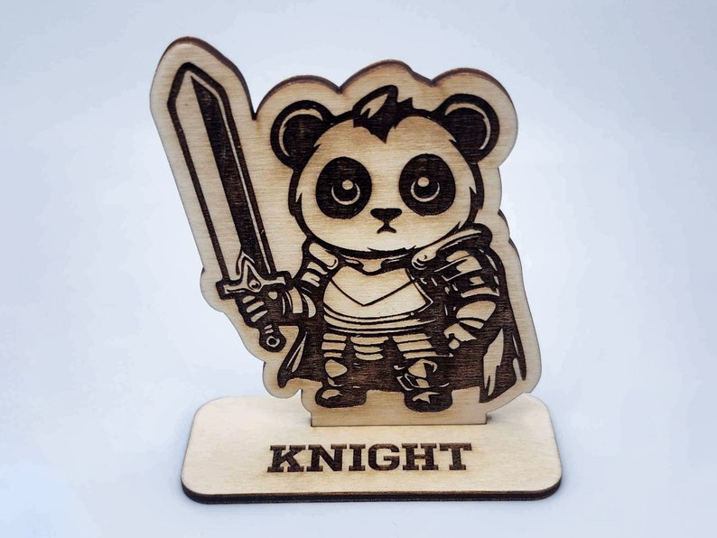 Mighty Pandas Set 3 SVG + Ai Laser Cut Files -- INSTANT DOWNLOAD - Etsy