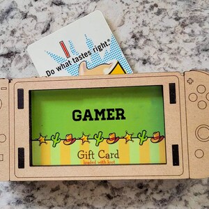 Gamer Gift Card Holder SVG + Ai Laser Cut Files -- INSTANT DOWNLOAD - Etsy