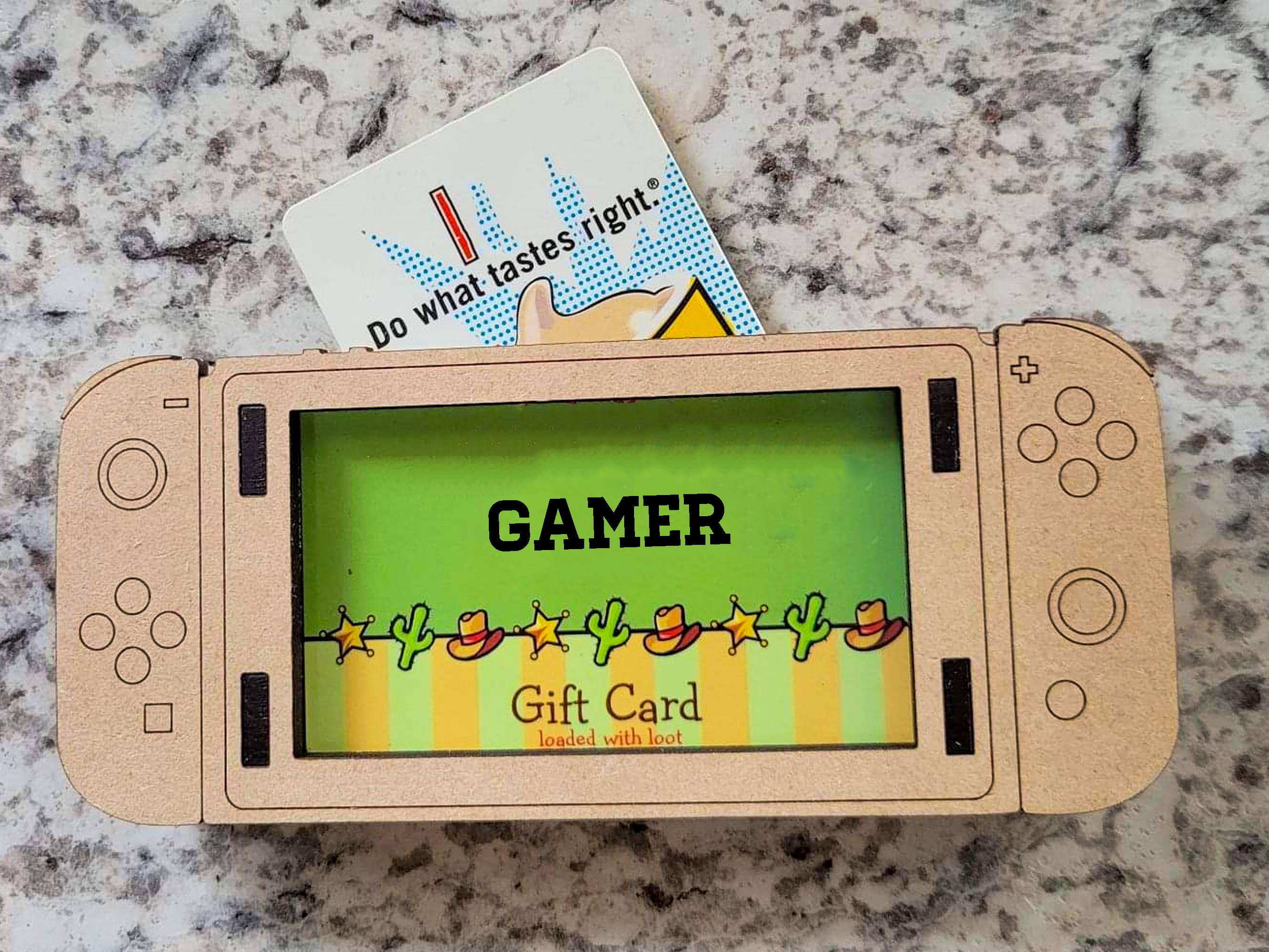 Gamer Gift Card Holder SVG Ai Laser Cut Files INSTANT - Etsy Canada