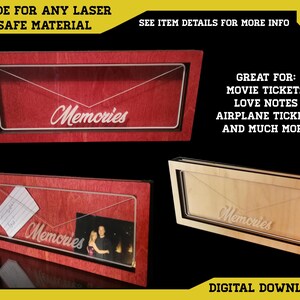 Memory Box SVG + Ai Laser Cut Files -- INSTANT DOWNLOAD - Etsy