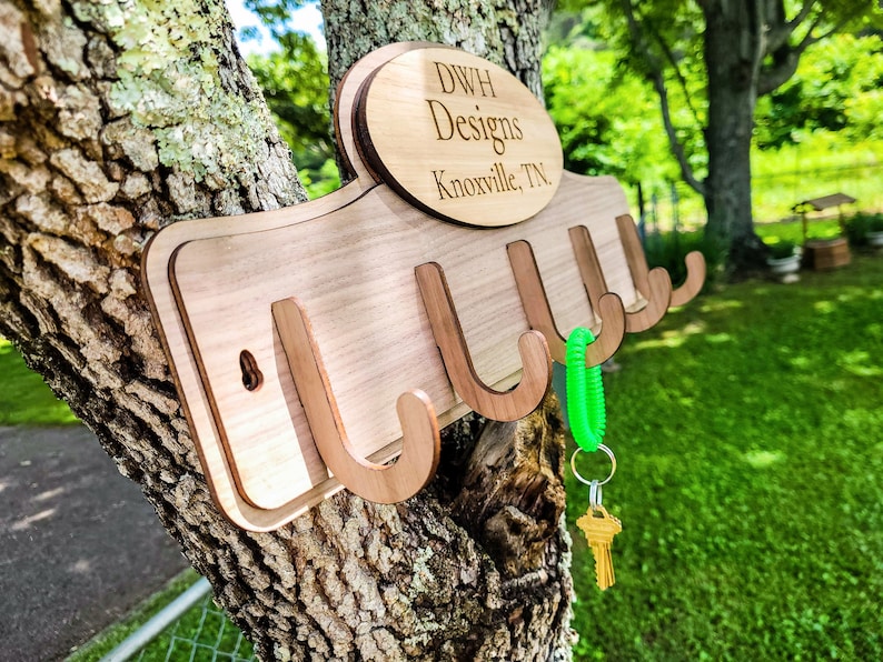 Key Hangers SVG Ai Laser Cut Files INSTANT DOWNLOAD - Etsy