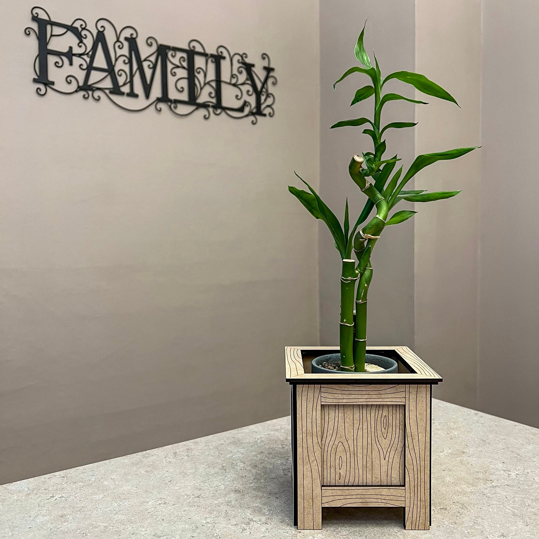 Flower Planter Box SVG + Ai Laser Cut Files -- INSTANT DOWNLOAD - Etsy ...