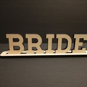 Wedding Party SVG + Ai Laser Cut Files -- INSTANT DOWNLOAD - Etsy