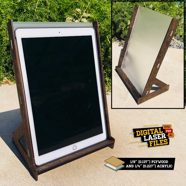 Laser Cut iPad Stands - Etsy