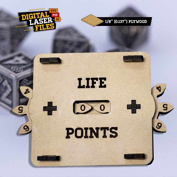 Life Counter - Etsy