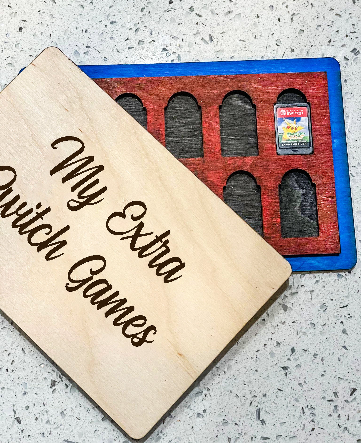 Switch Game Storage SVG Ai Laser Cut Files INSTANT - Etsy