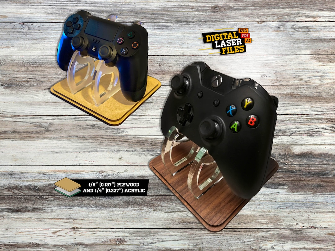 Floating Controller Stand SVG Ai Laser Cut Files INSTANT DOWNLOAD - Etsy
