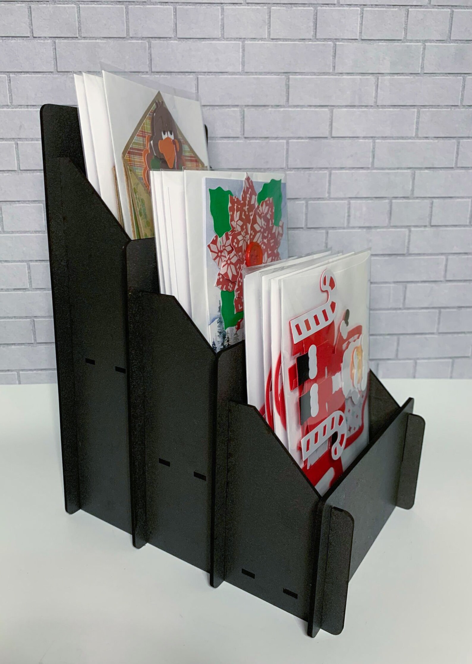 5x7 Card Journal Stand SVG Ai Laser Cut Files INSTANT | Etsy