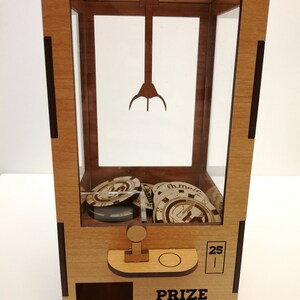 Arcade Claw Machine SVG + Ai Laser Cut Files -- INSTANT DOWNLOAD - Etsy ...