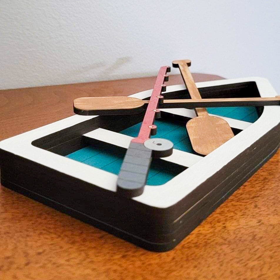 Mini Paddle Boat SVG Ai Laser Cut Files INSTANT DOWNLOAD - Etsy Canada