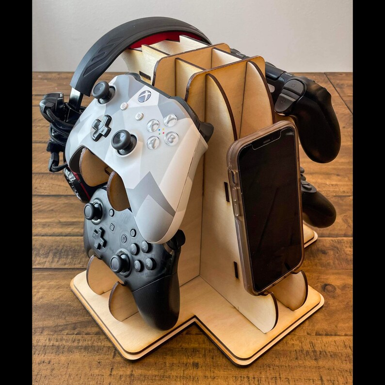 All in One Gaming Stand SVG Ai Laser Cut Files INSTANT - Etsy