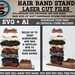Hair Band Stand SVG + Ai Laser Cut Files -- INSTANT DOWNLOAD - Etsy