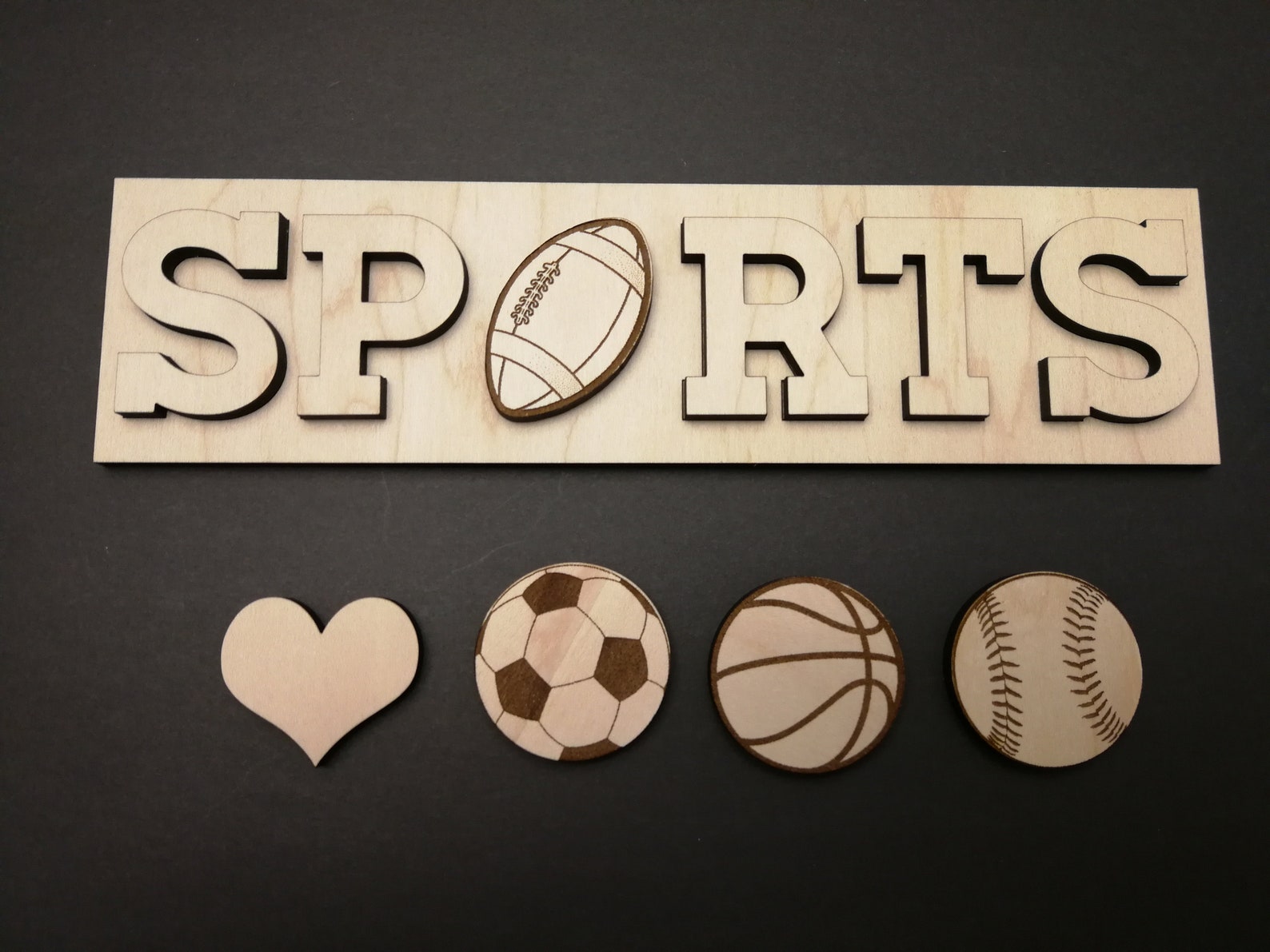 Sports Sign SVG Ai Laser Cut Files INSTANT DOWNLOAD - Etsy