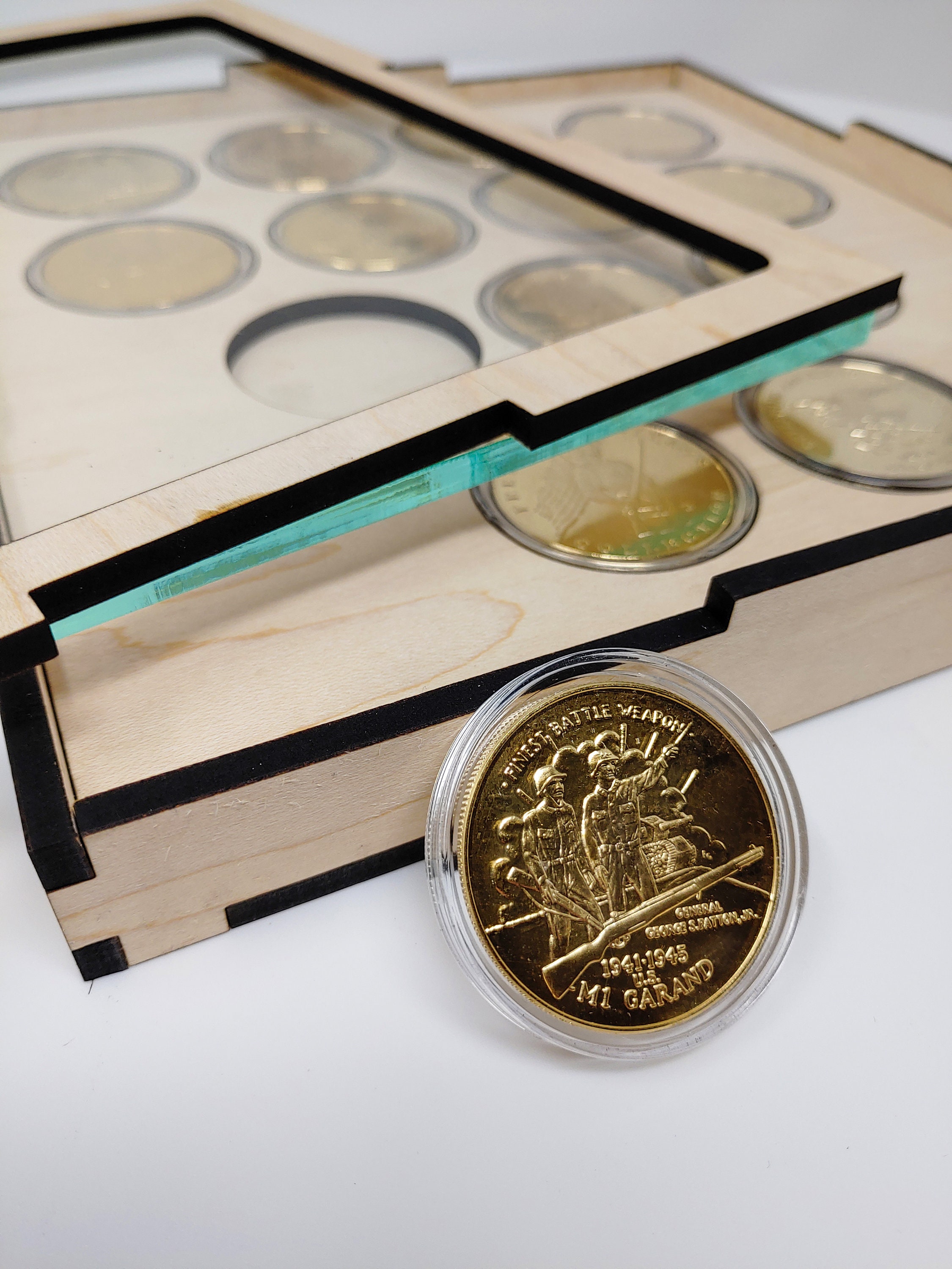 Coin Box SVG Ai Laser Cut Files INSTANT DOWNLOAD | Etsy