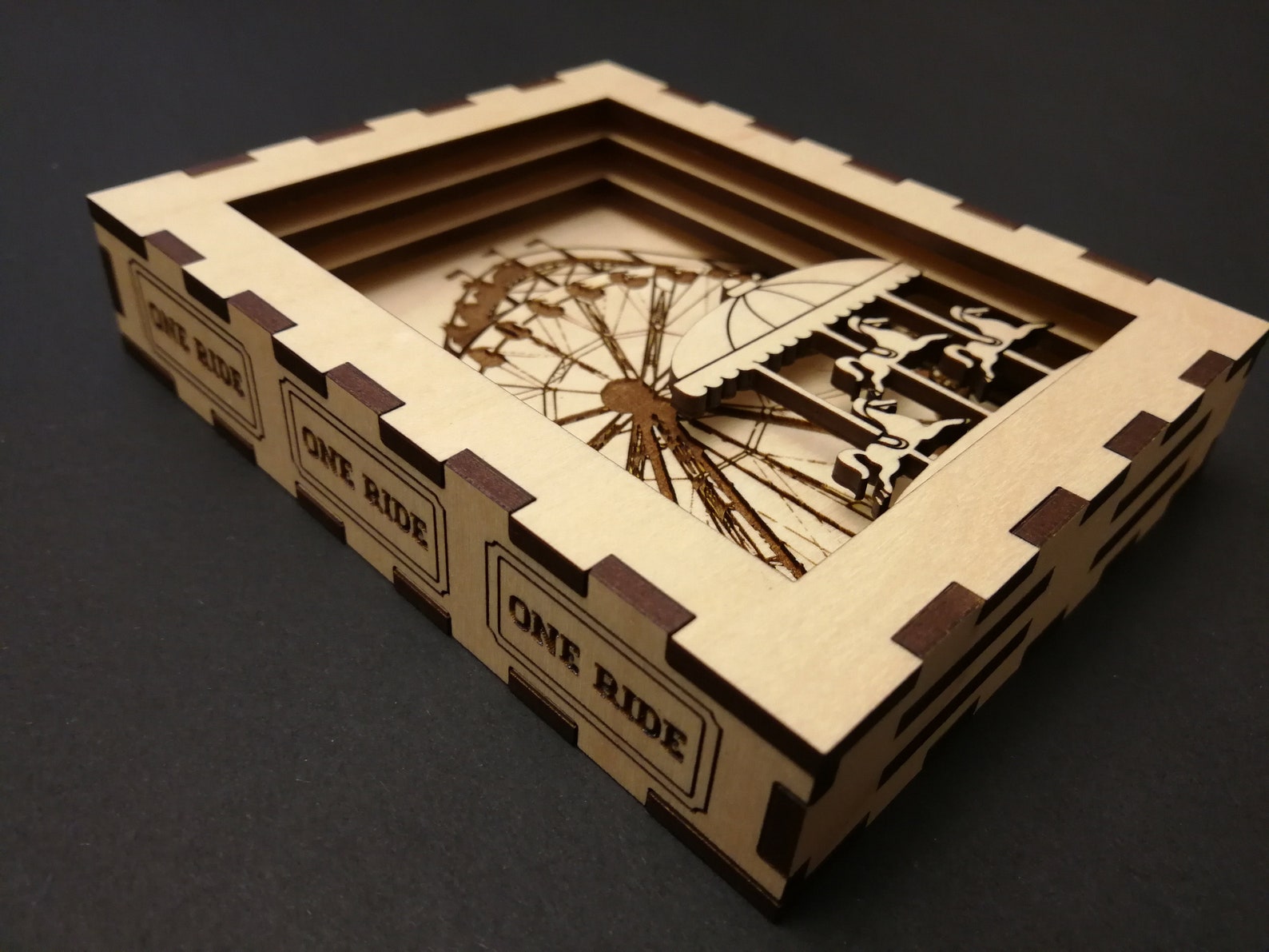 County Fair Box SVG Ai Laser Cut Files INSTANT DOWNLOAD - Etsy