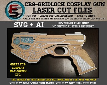 Laser Cut Cosplay Files - Etsy